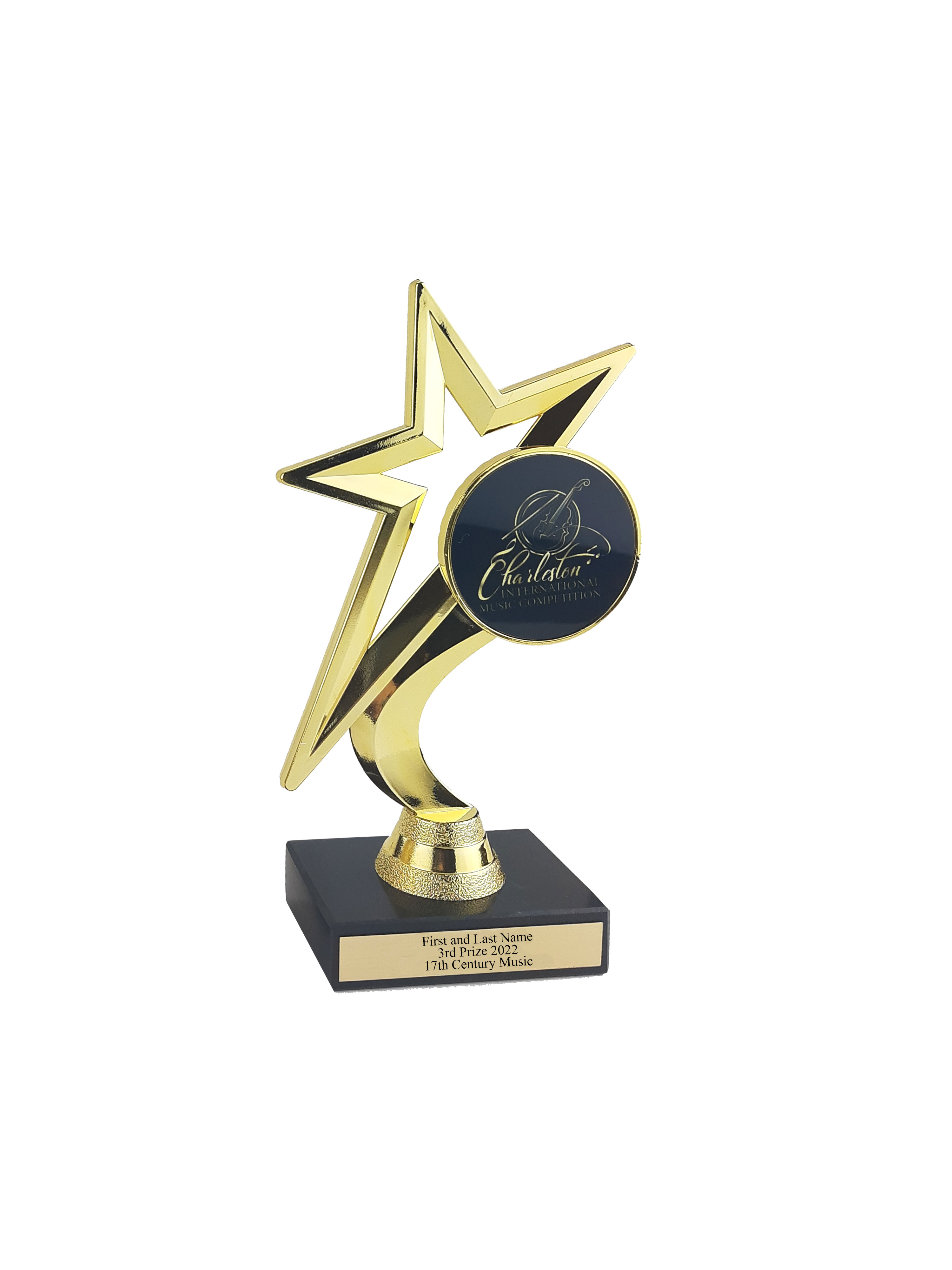 17th Century 3rd Prize Trophy - Charleston International Music Competition