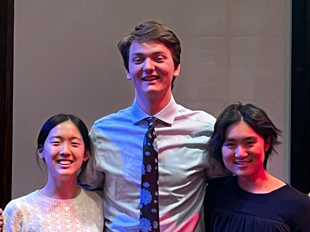 Alexander Newman, Olivia Ding, and Sarah Ku - Charleston International Music Competition