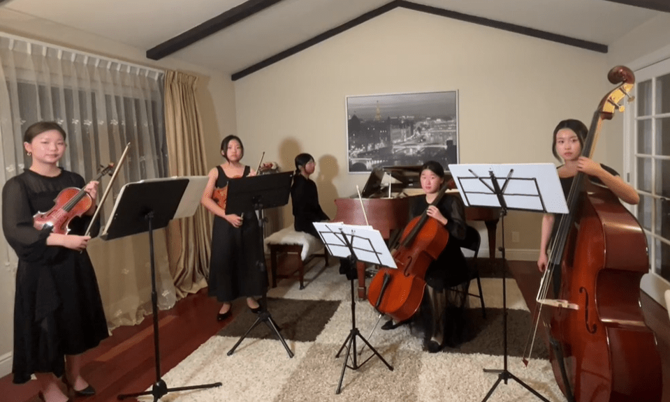 Ashley Ahn, Sylvie Lee, Mary Juhee Lee, Hannah Hongjoo Nam, and Ein ...